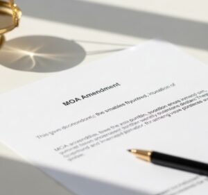 MOA Amendment - Memorandum of Association | Procedure - Compliance Monk